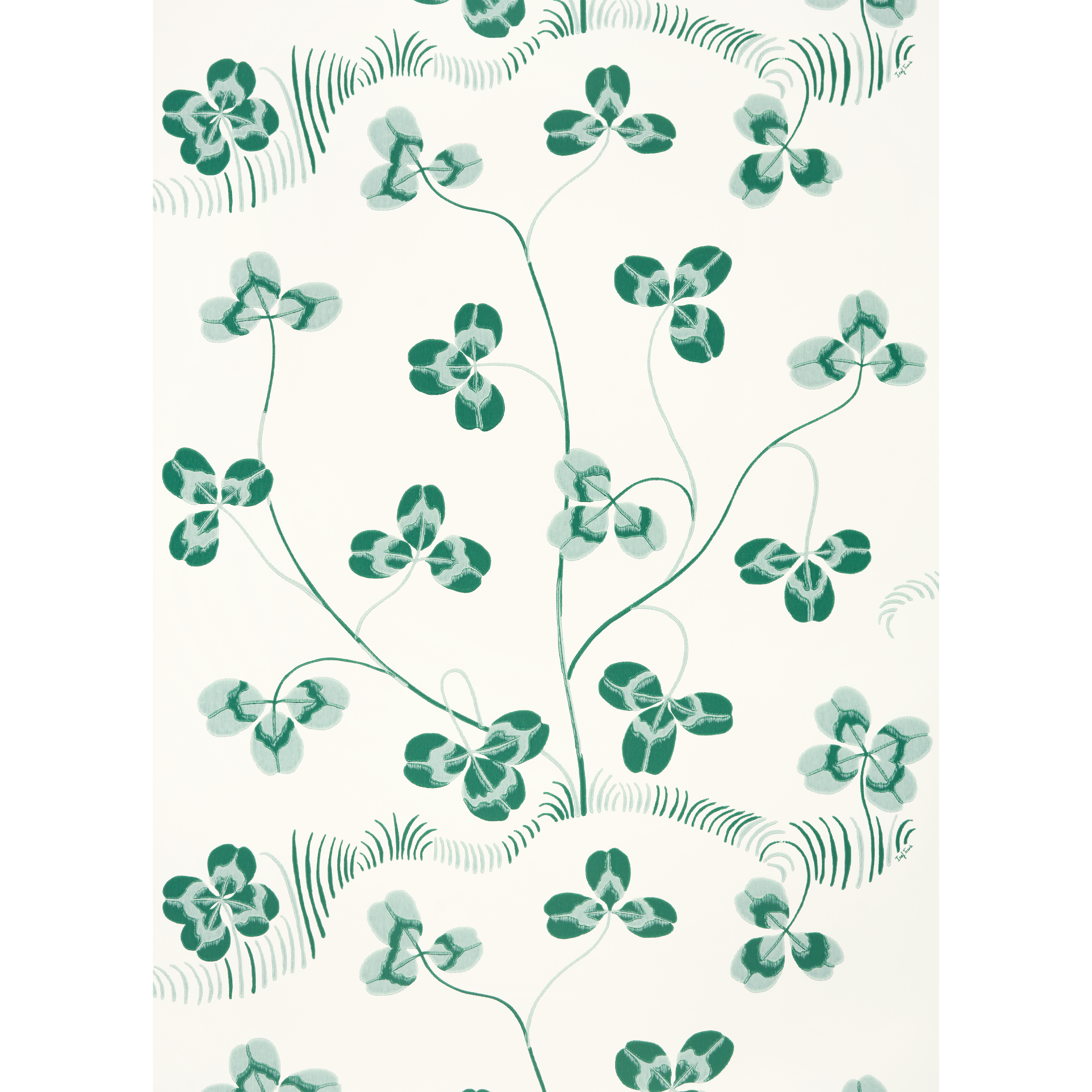 Wallpaper Klöverblad – Josef Frank