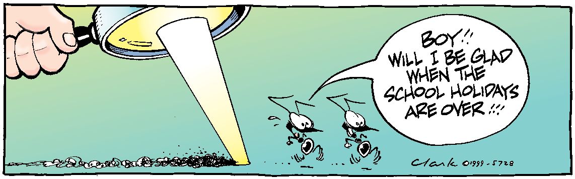 Magnified Ants - Swamp Cartoons