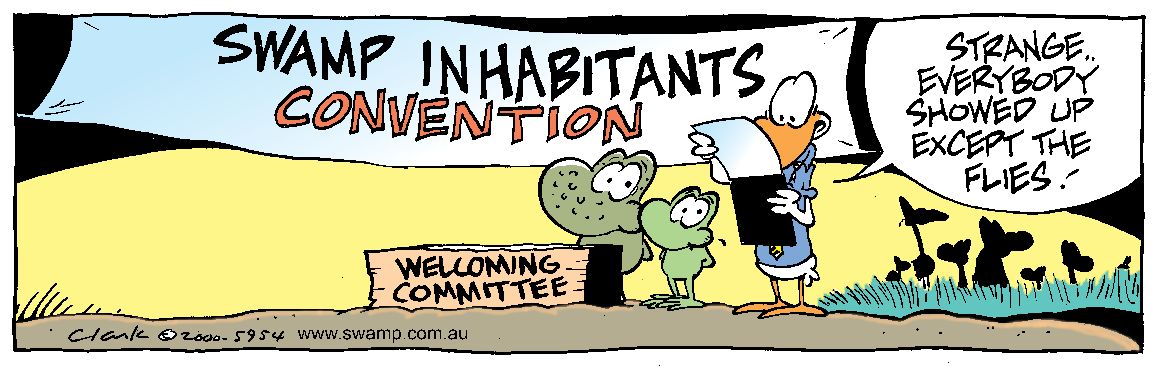 Swamp Convention - Swamp Cartoons