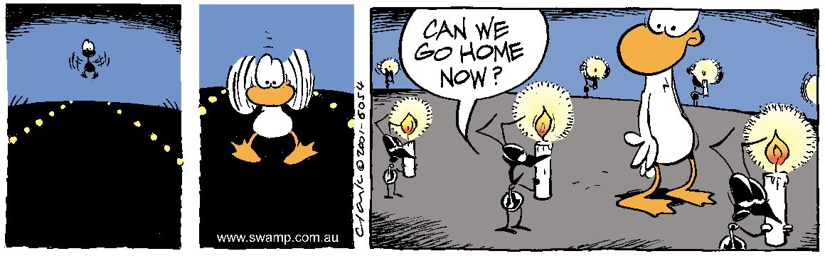 Runway Lights - Swamp Cartoons