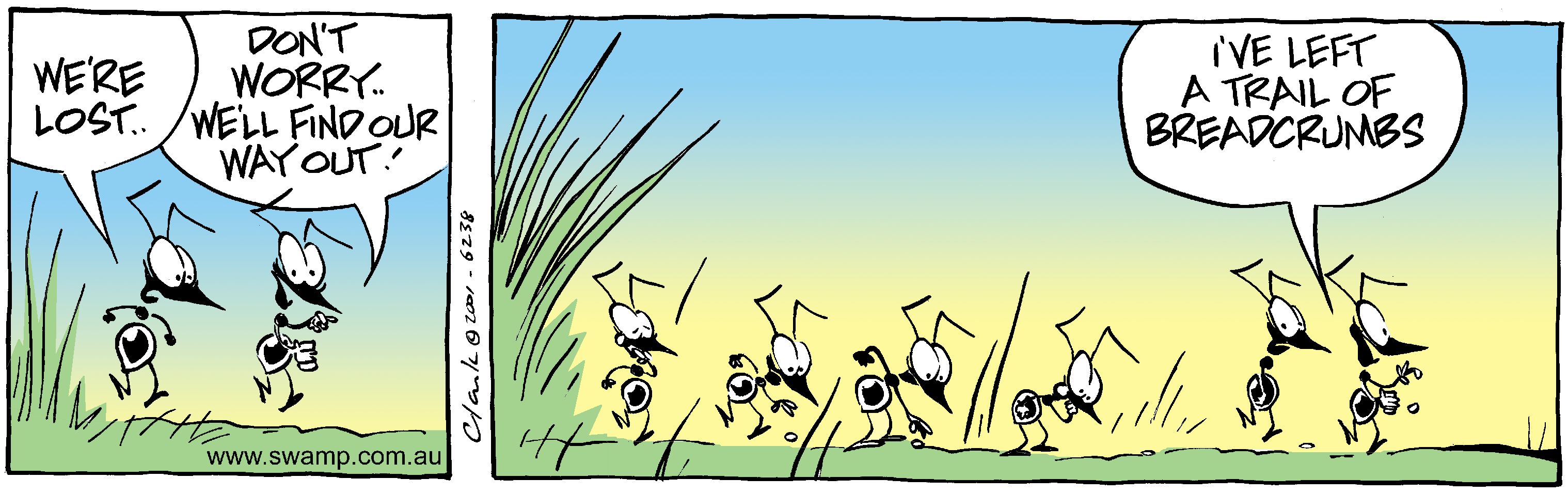 Lost Trail - Swamp Cartoons
