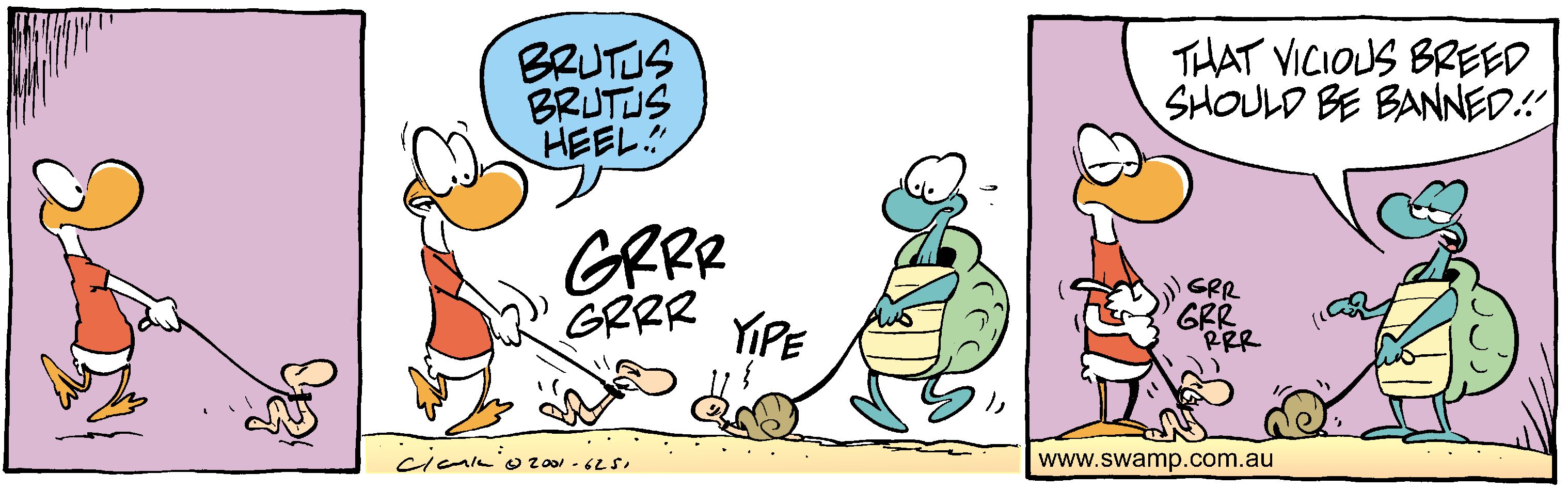 Worm Walk - Swamp Cartoons