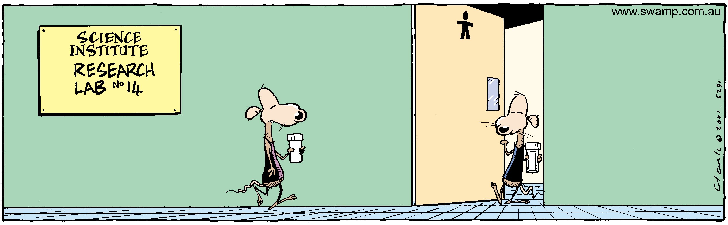 Lab Rat - Swamp Cartoons