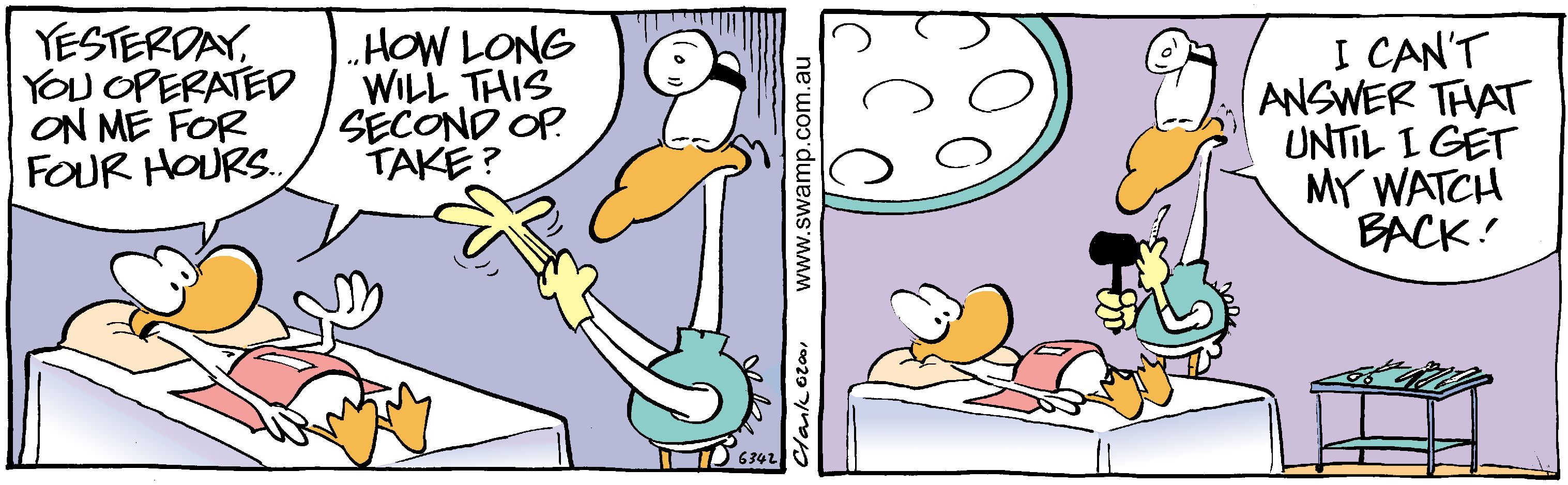 Operation - Swamp Cartoons