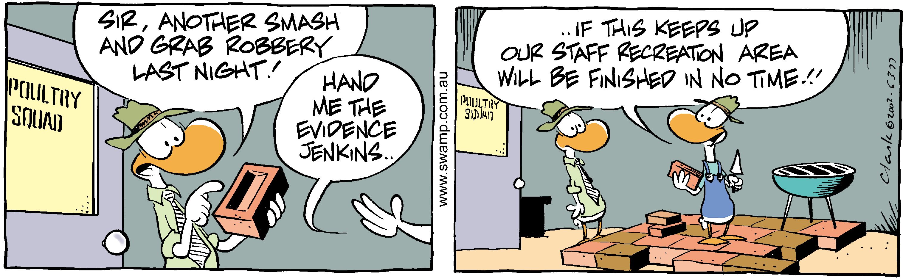 Smash & Grab - Swamp Cartoons