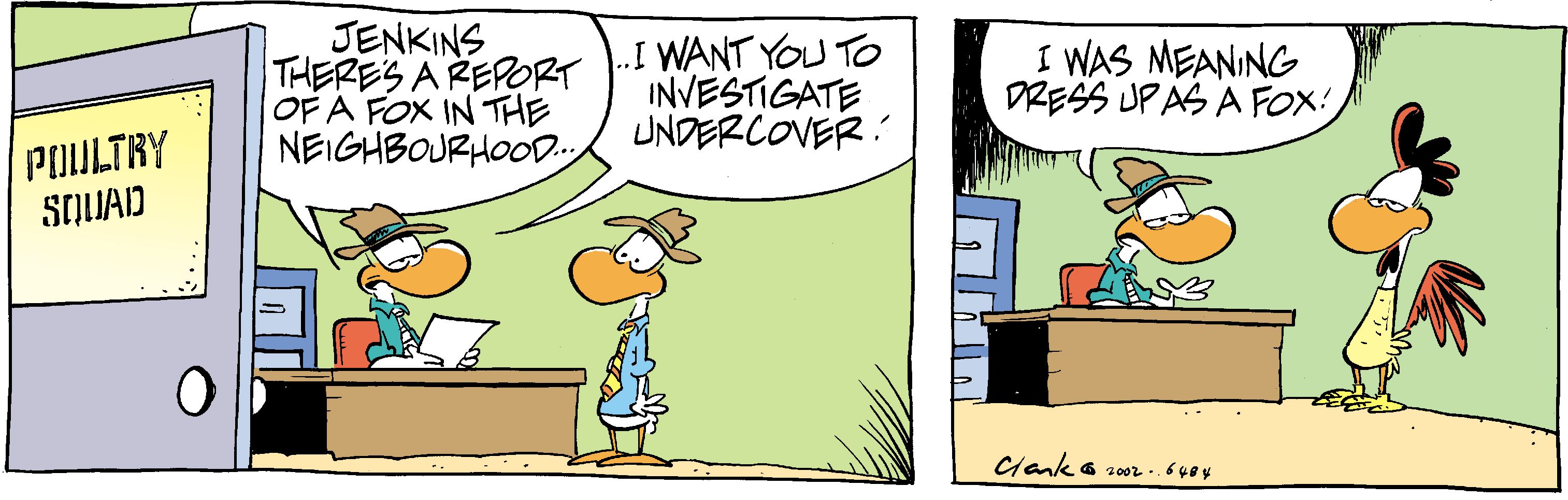 Fox - Swamp Cartoons