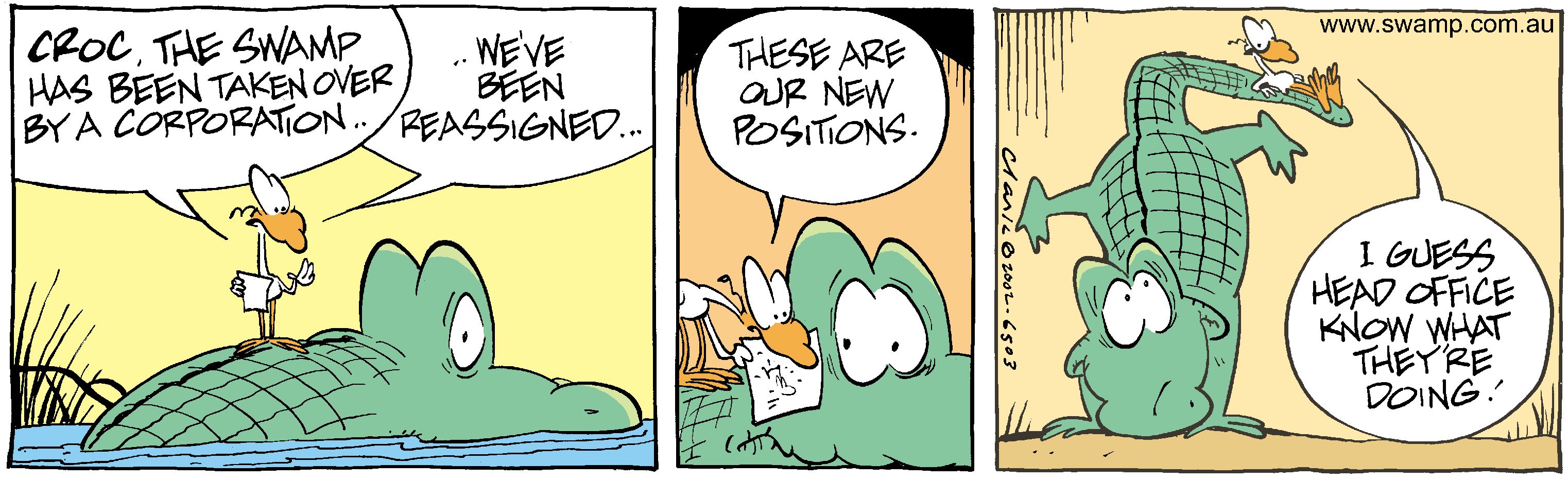 Reassigned - Swamp Cartoons