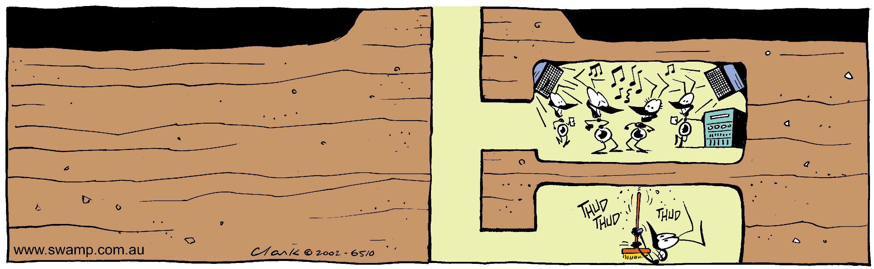 Party Ants - Swamp Cartoons
