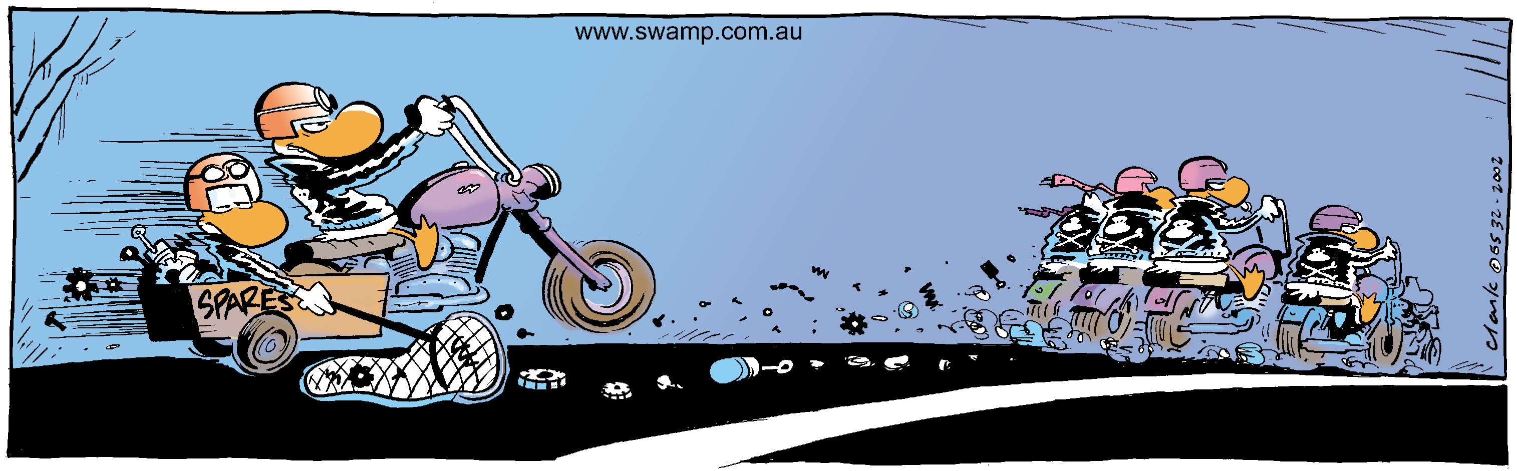 Spare Parts - Swamp Cartoons