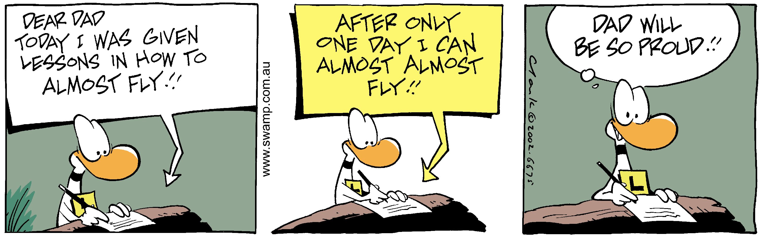 Almost Fly - Swamp Cartoons