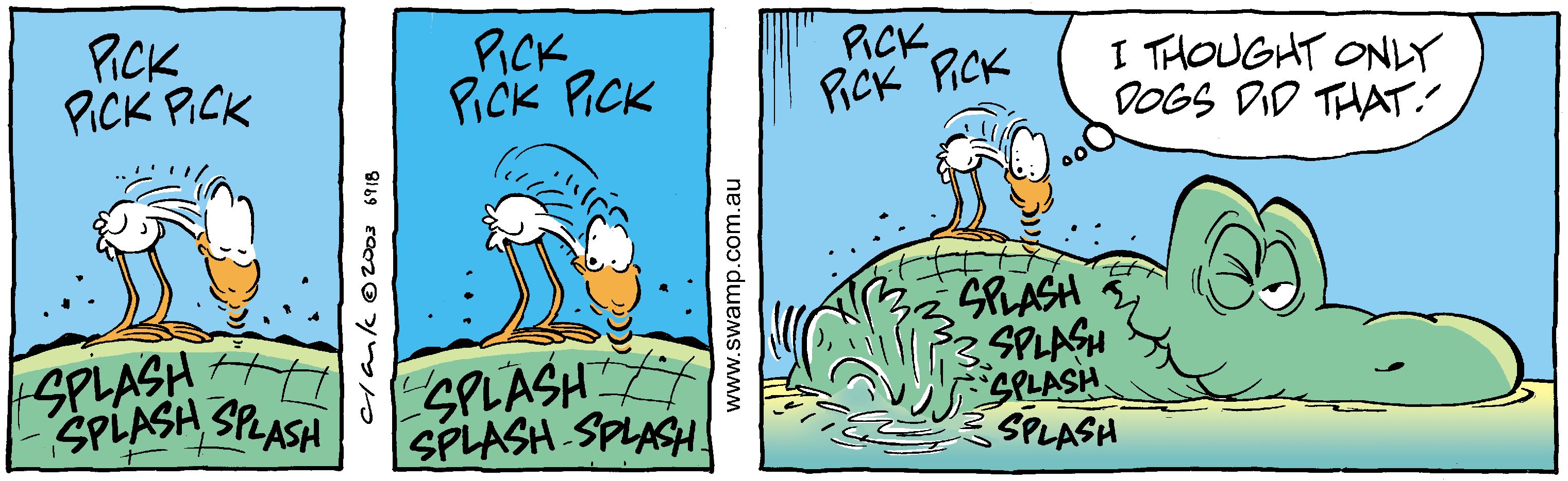 Scratch - Swamp Cartoons