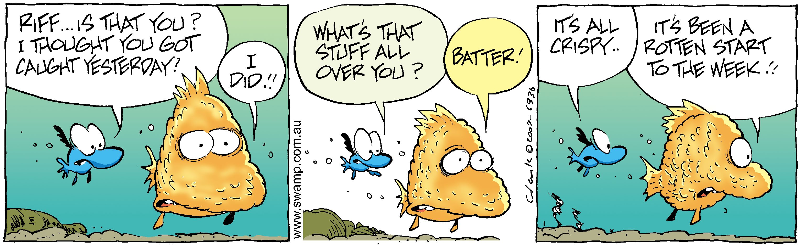 Captured - Swamp Cartoons