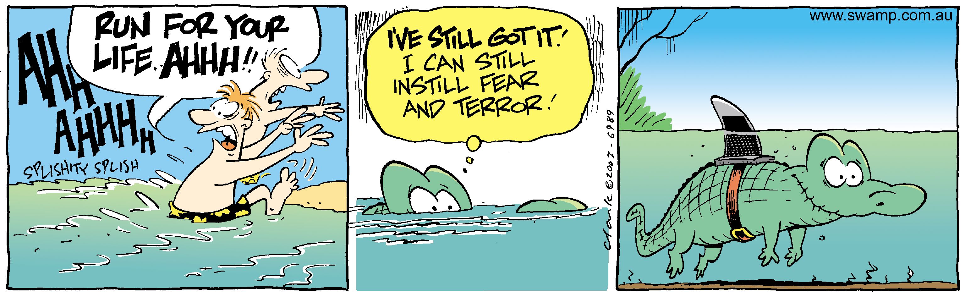 Run - Swamp Cartoons