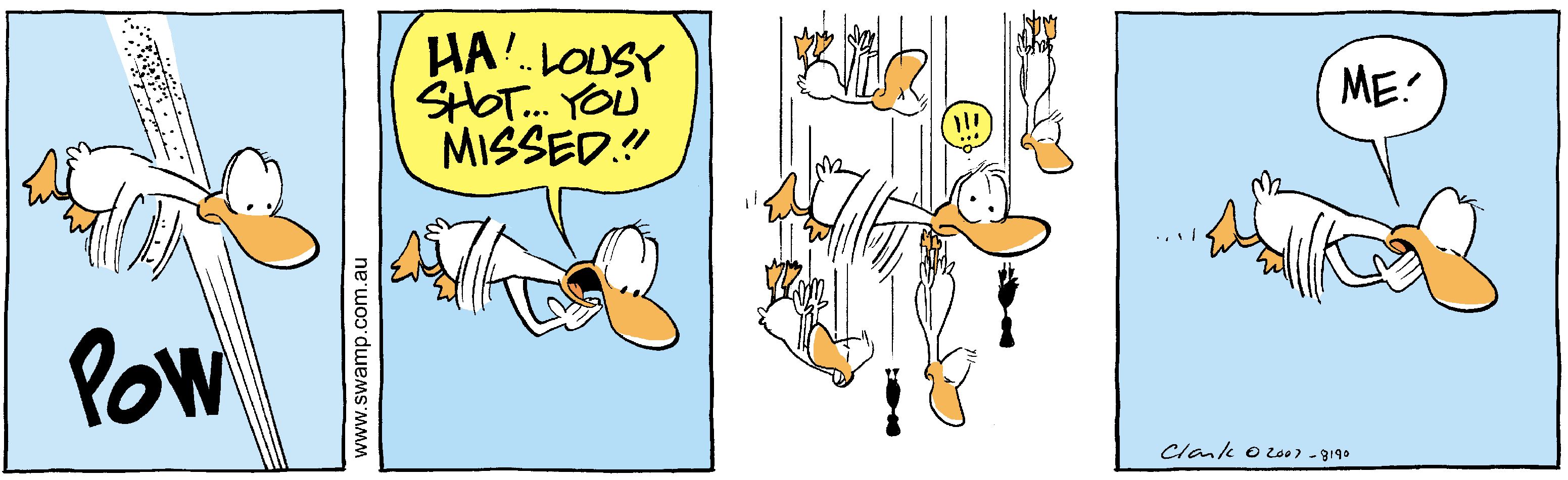 Lucky Duck - Swamp Cartoons