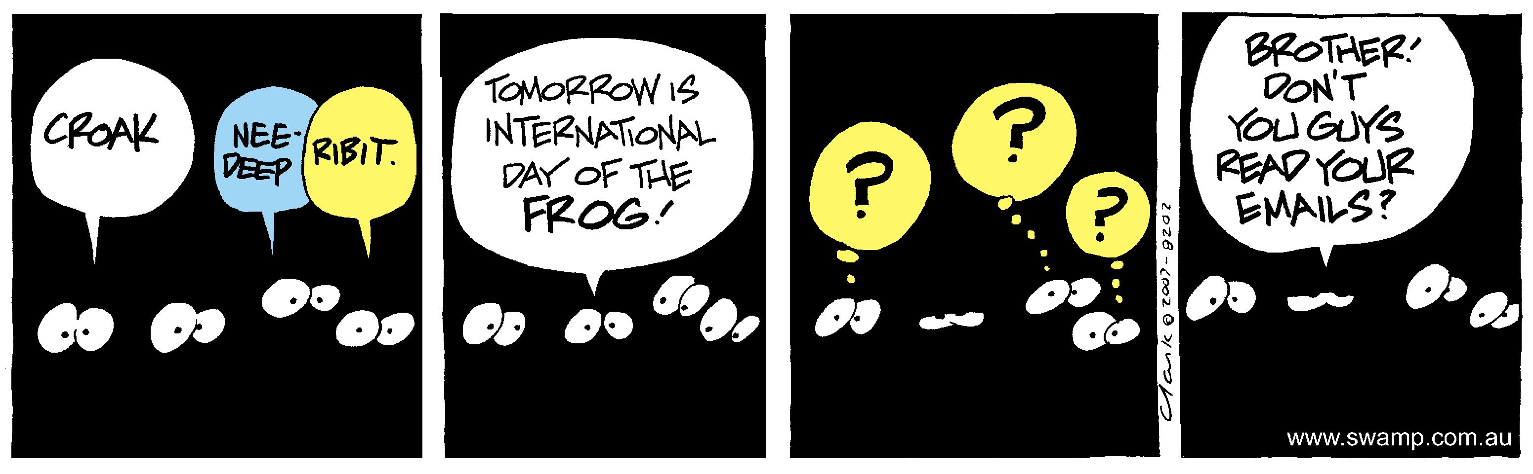 Poor Communication - Swamp Cartoons