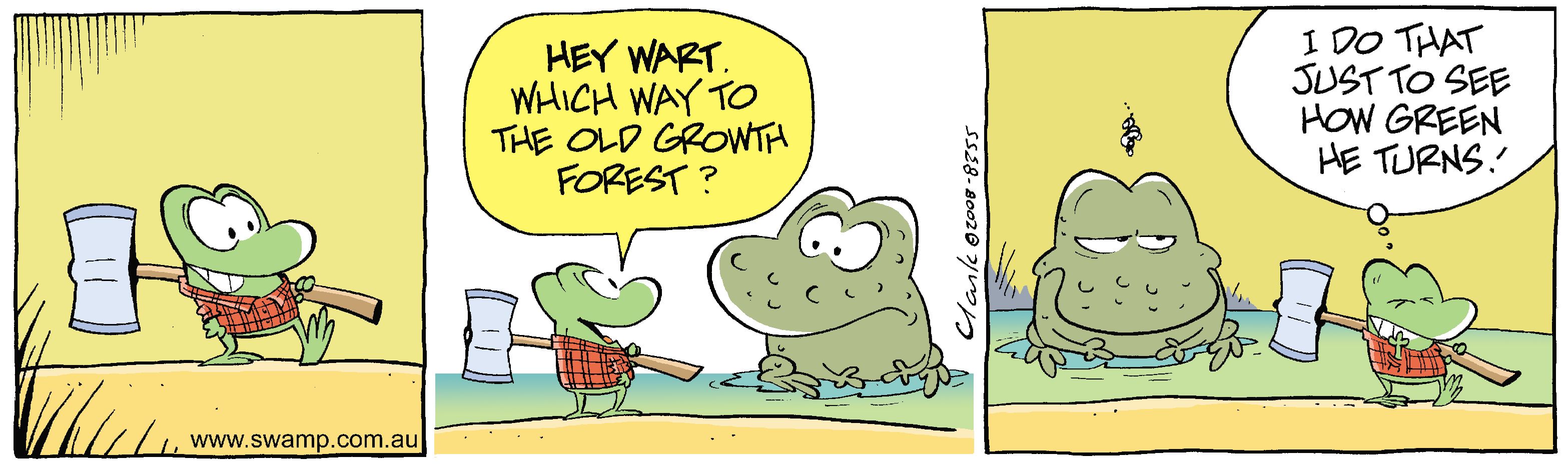 The Gag - Swamp Cartoons