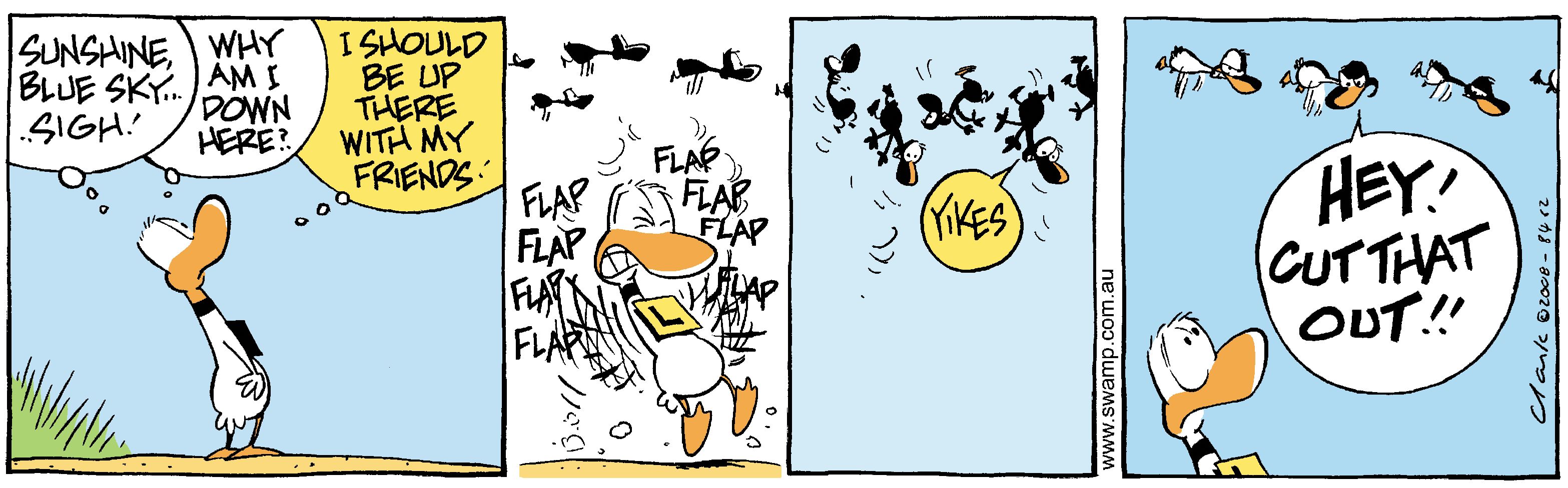 Flock Together - Swamp Cartoons