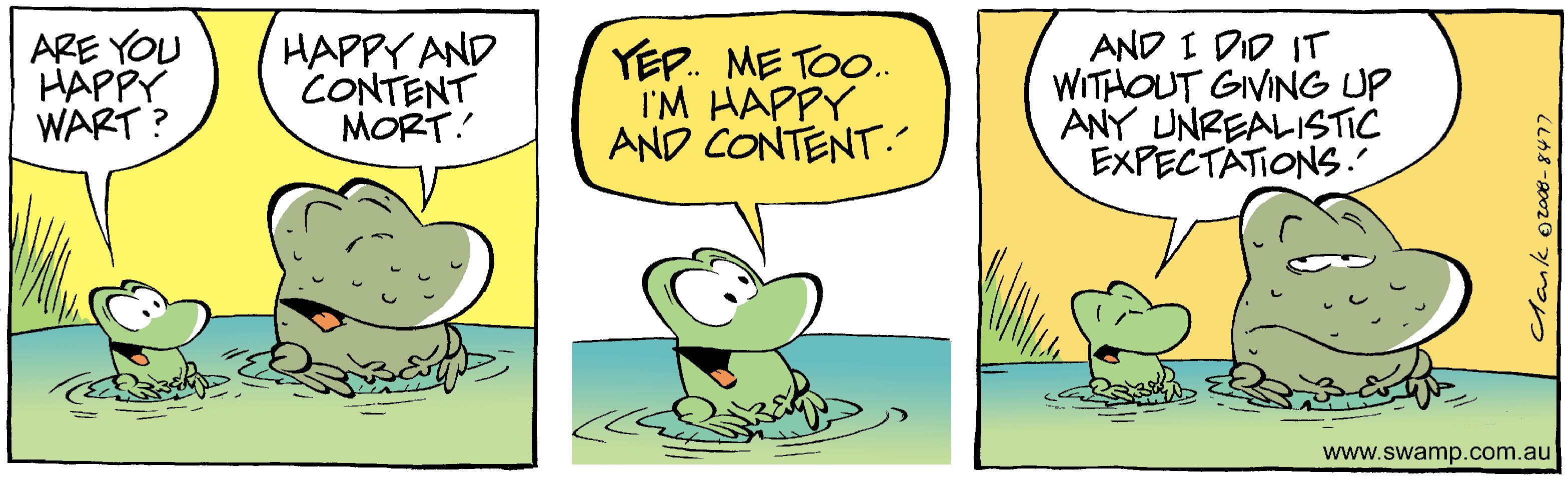 The Secret! - Swamp Cartoons