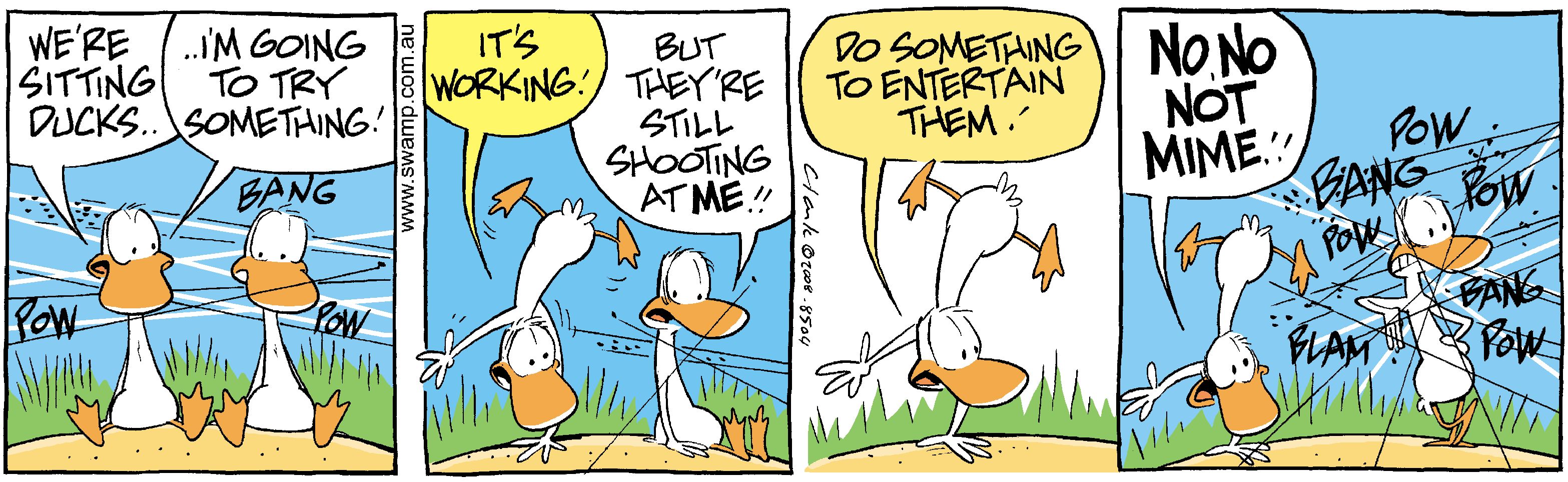 Poor Aim 2 - Swamp Cartoons