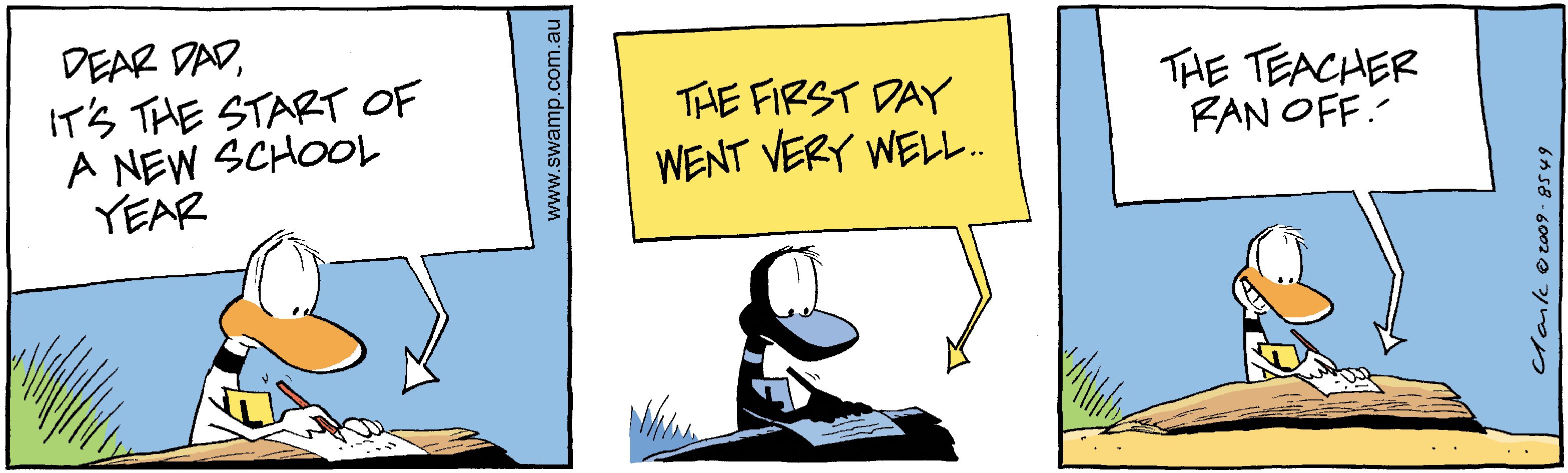 A Dear Dad Letter - Swamp Cartoons