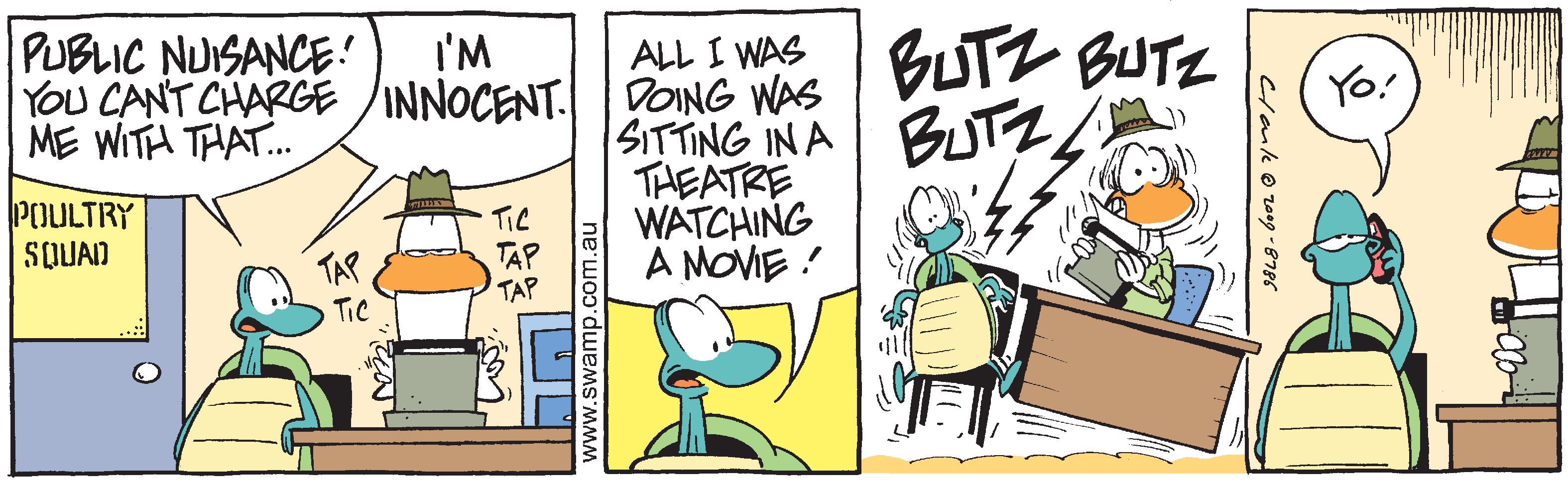 Turtle & Snail - Swamp Cartoons