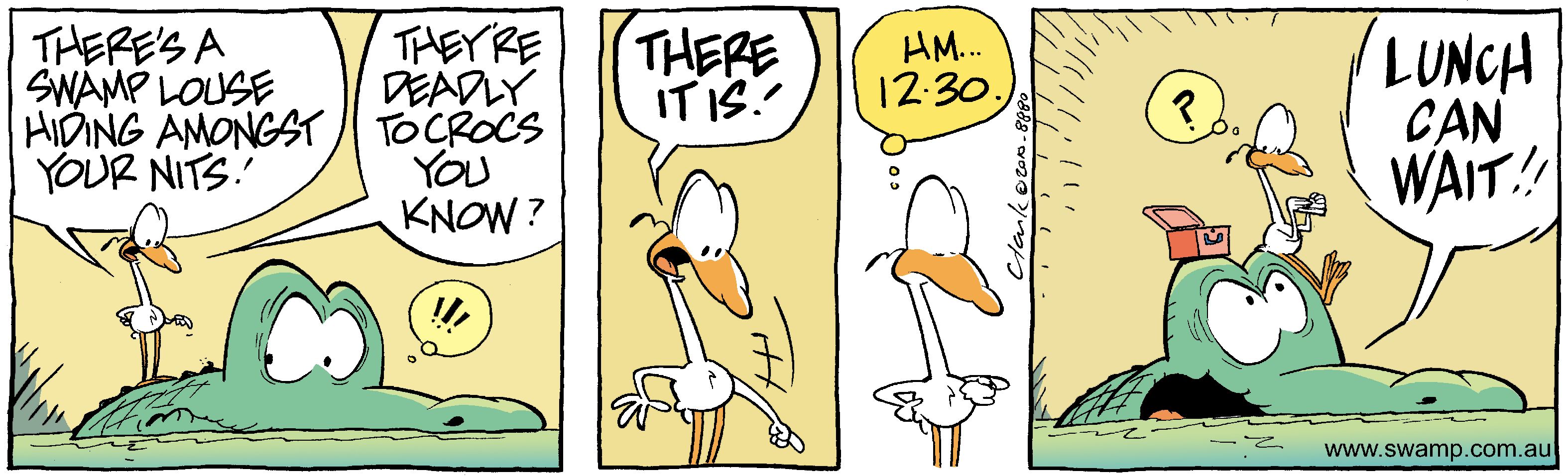 Nitpicker Picking 2 - Swamp Cartoons