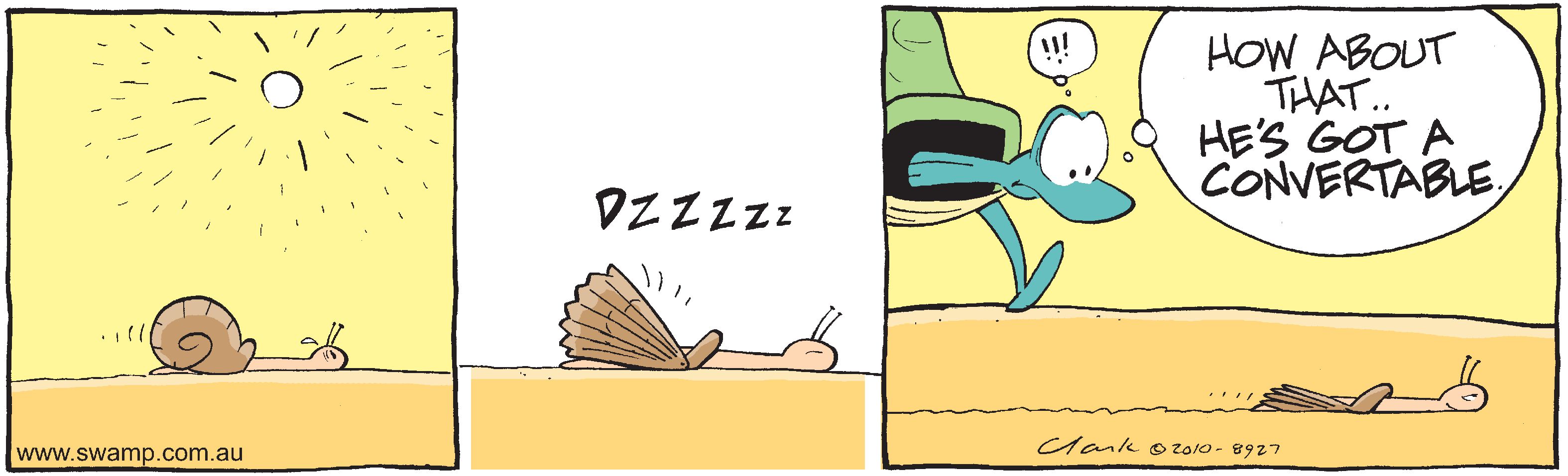 Turtle & Snail - Swamp Cartoons