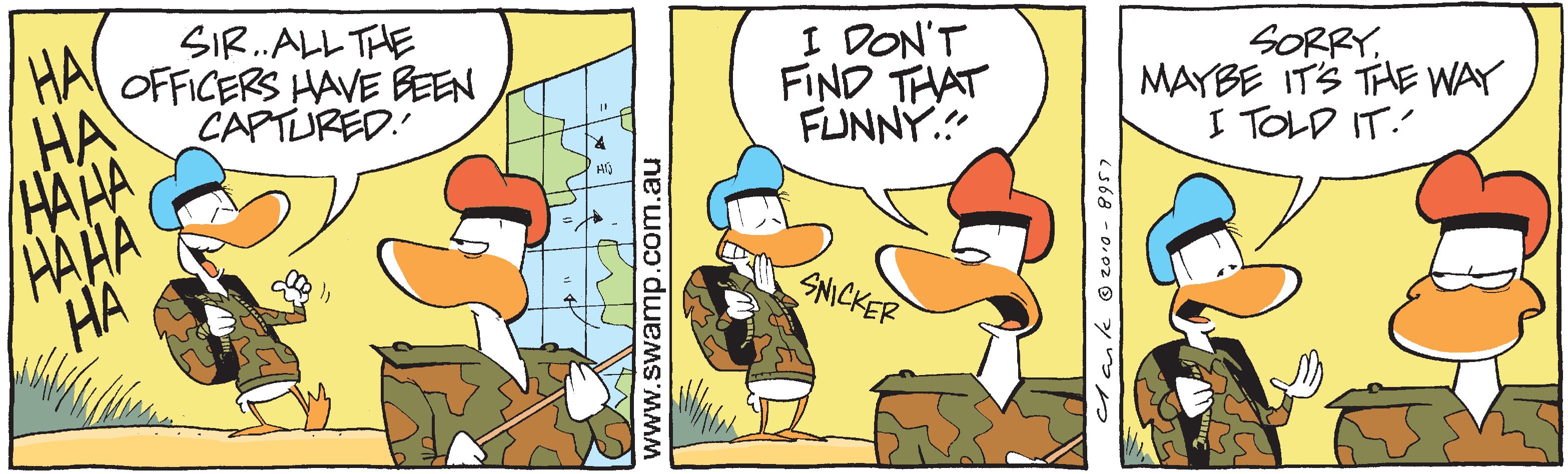 Inside Joke - Swamp Cartoons