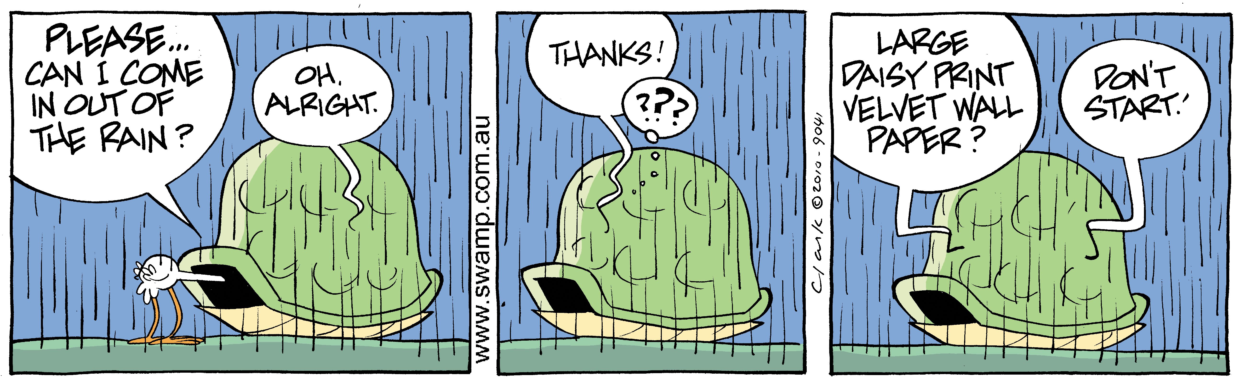 Turtle & Snail - Swamp Cartoons