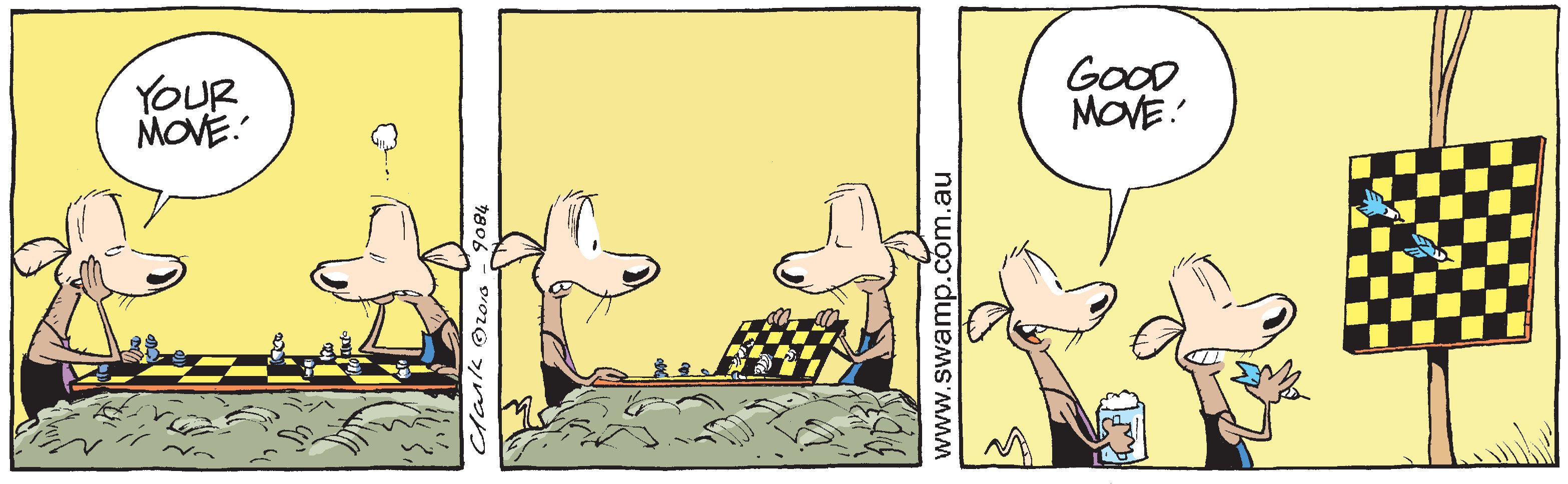 Games Over Again - Swamp Cartoons