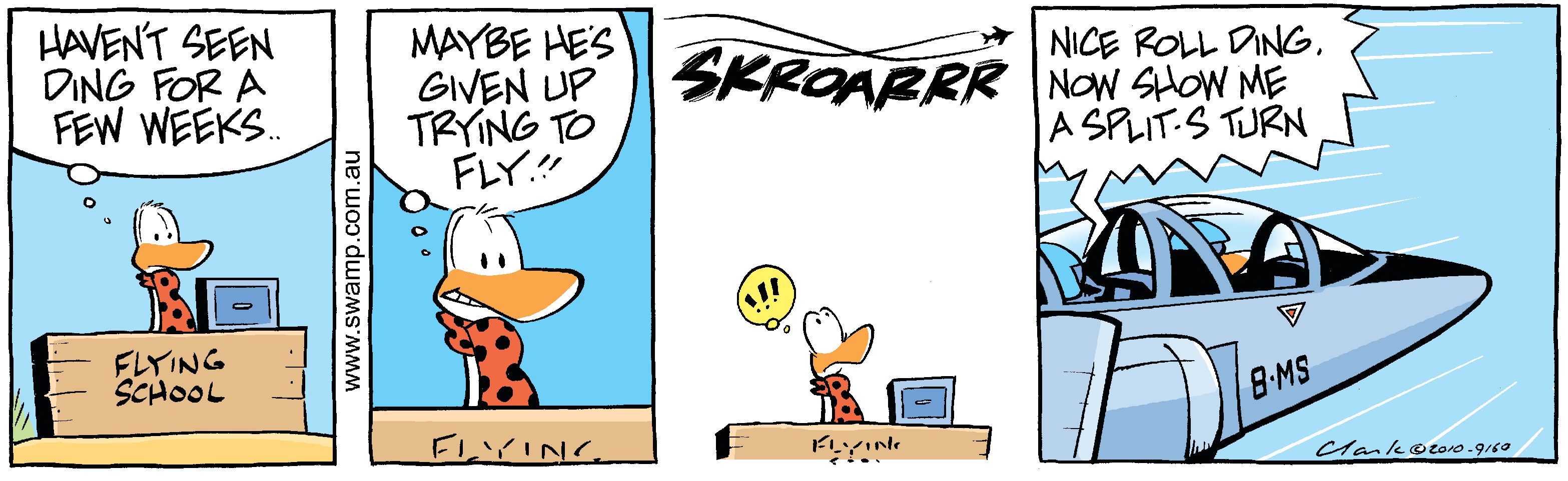 Fighter Pilot School 6 - Swamp Cartoons