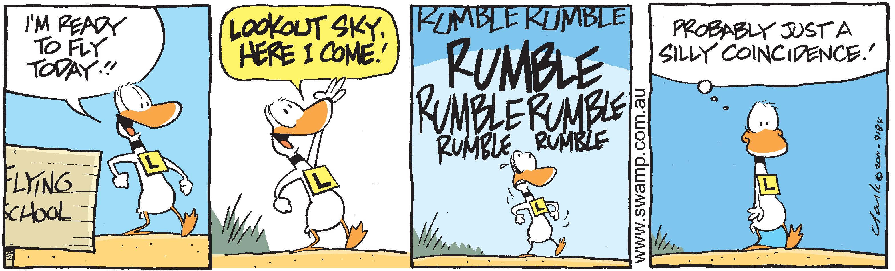 Dumb Luck - Swamp Cartoons