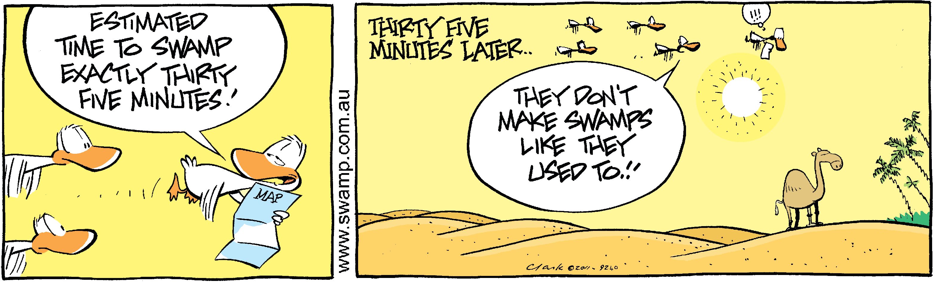 Off Track - Swamp Cartoons