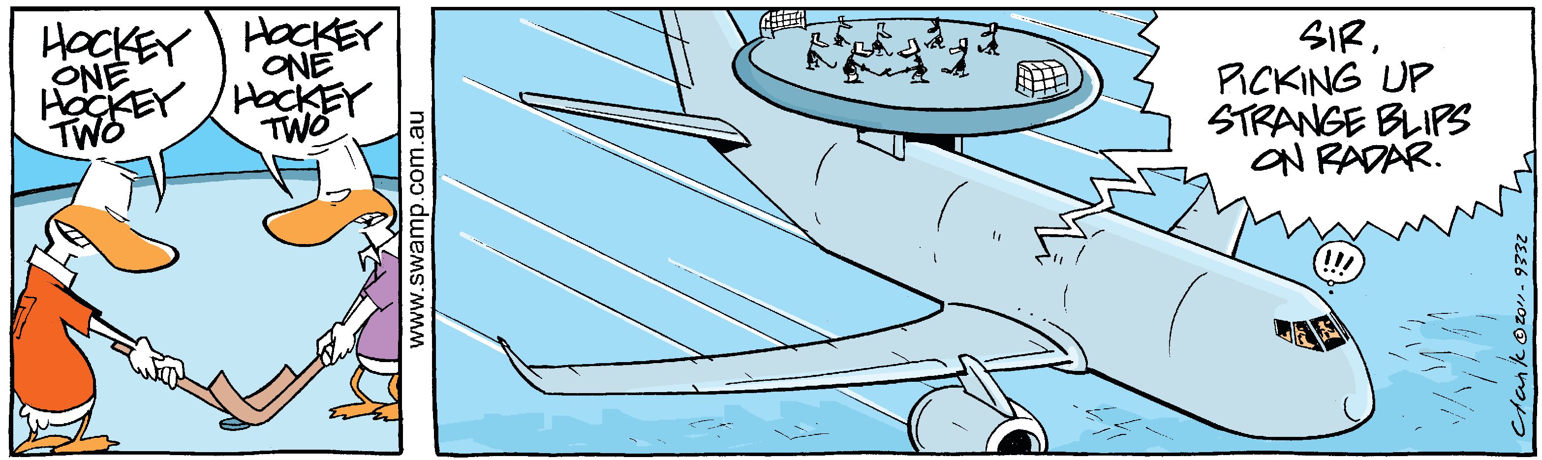 Radar Blips Comic - Swamp Cartoons