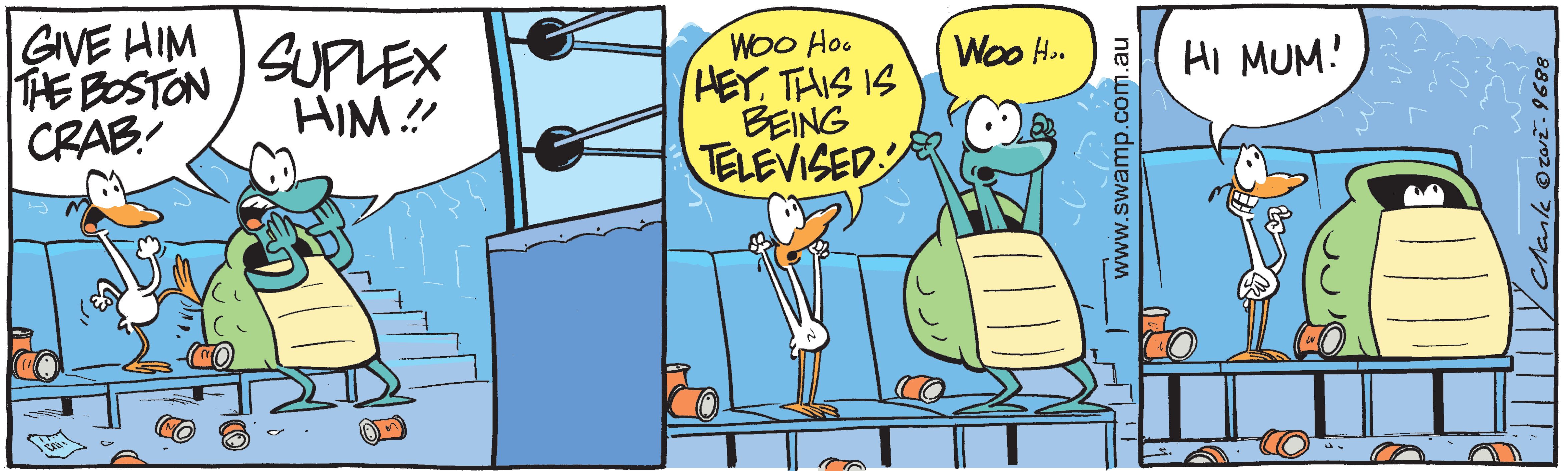 Give it to Him Comic - Swamp Cartoons