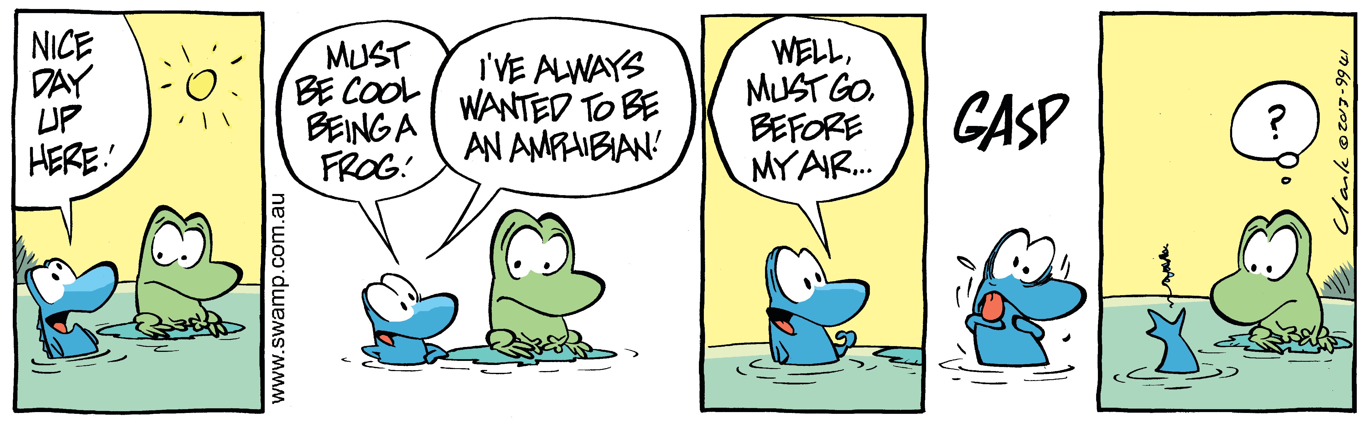 Nice Day Comic - Swamp Cartoons