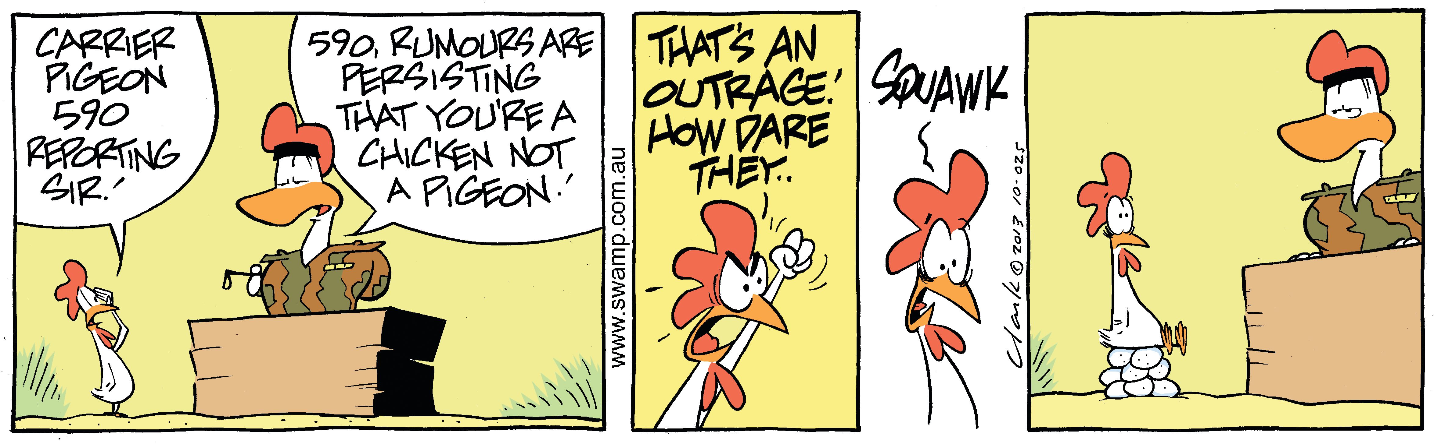 Persistent Rumours Comic - Swamp Cartoons