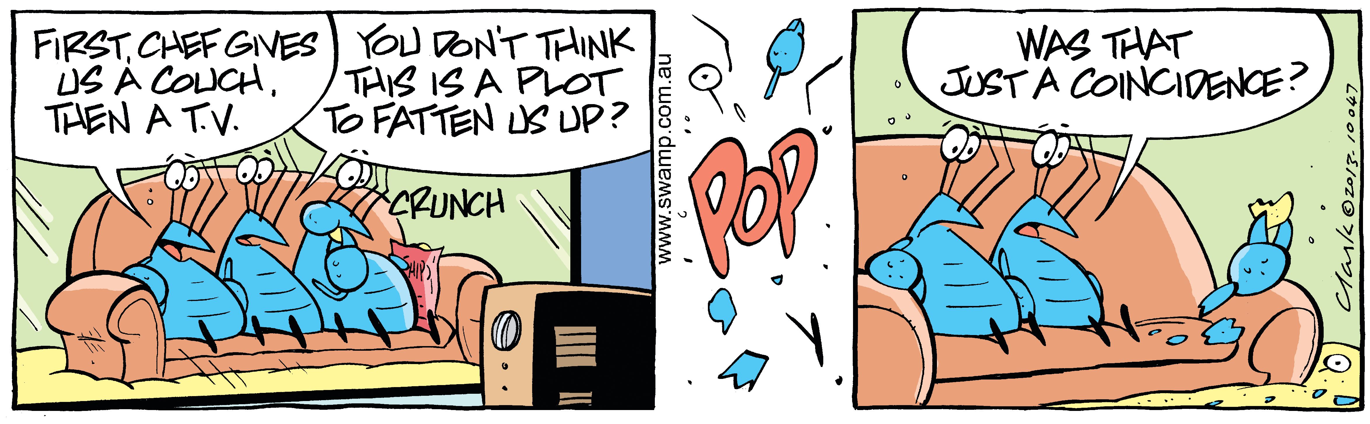 Plot Thickens Comic - Swamp Cartoons