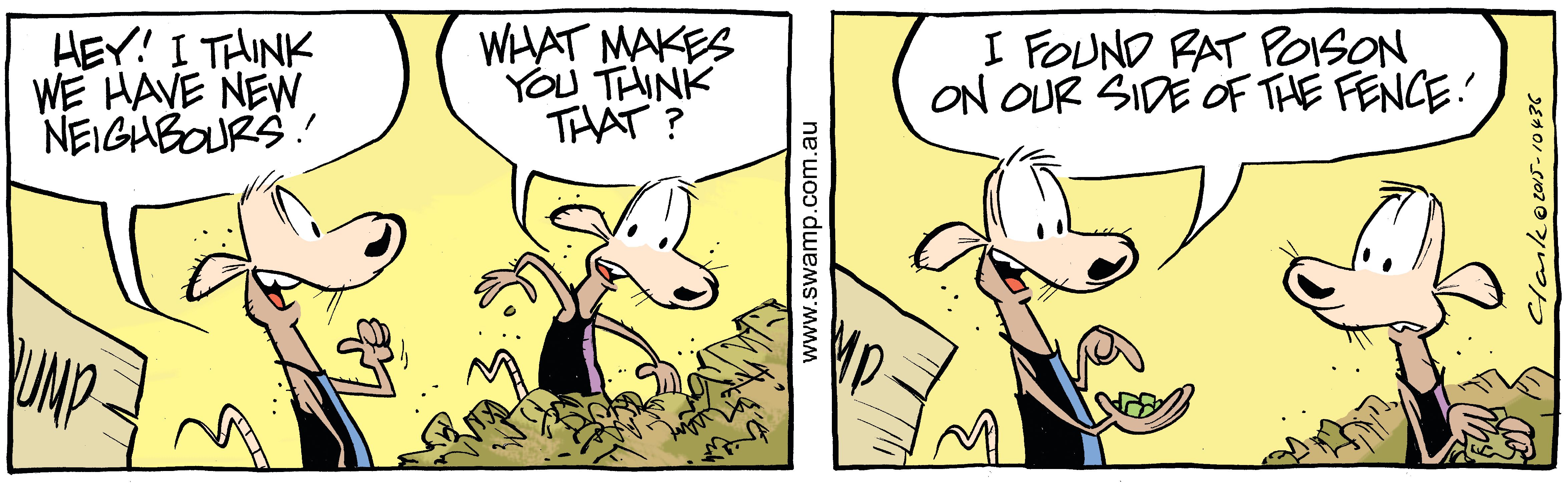 Swamp Rats Poison Comic - Swamp Cartoons
