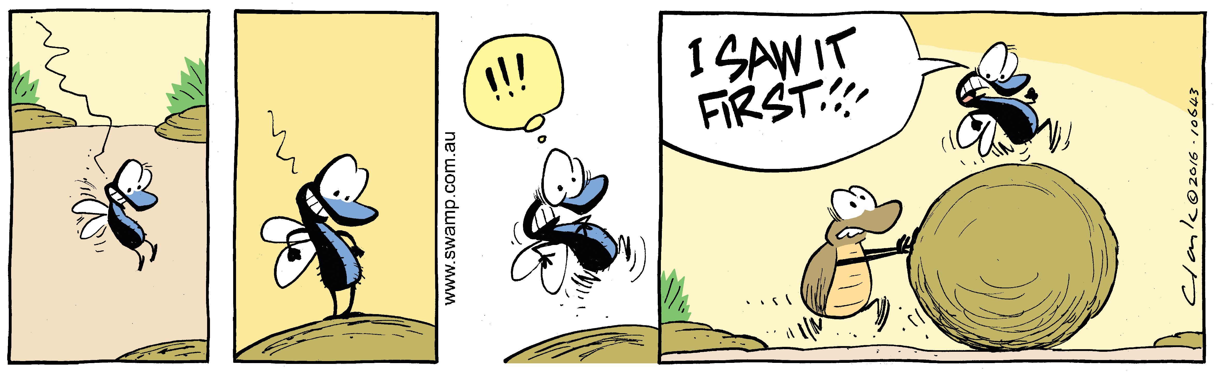 Dung Beetle First Comic - Swamp Cartoons