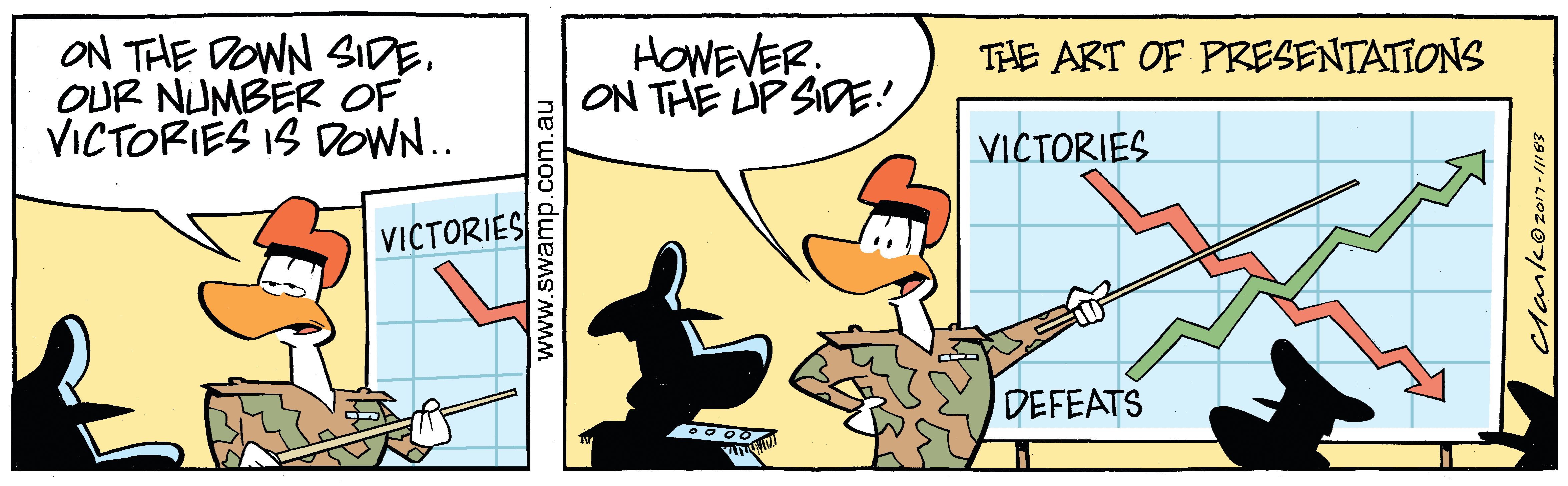 Army Sergeant Presentation Comic - Swamp Cartoons