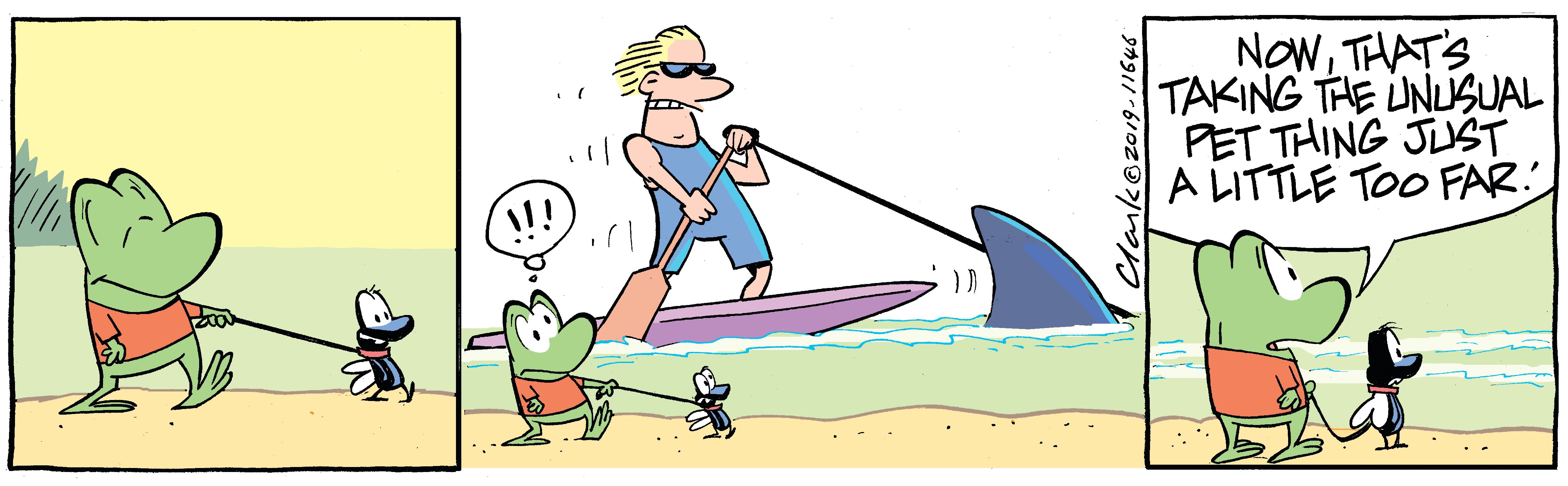 Swamp Pet Shark Comic - Swamp Cartoons