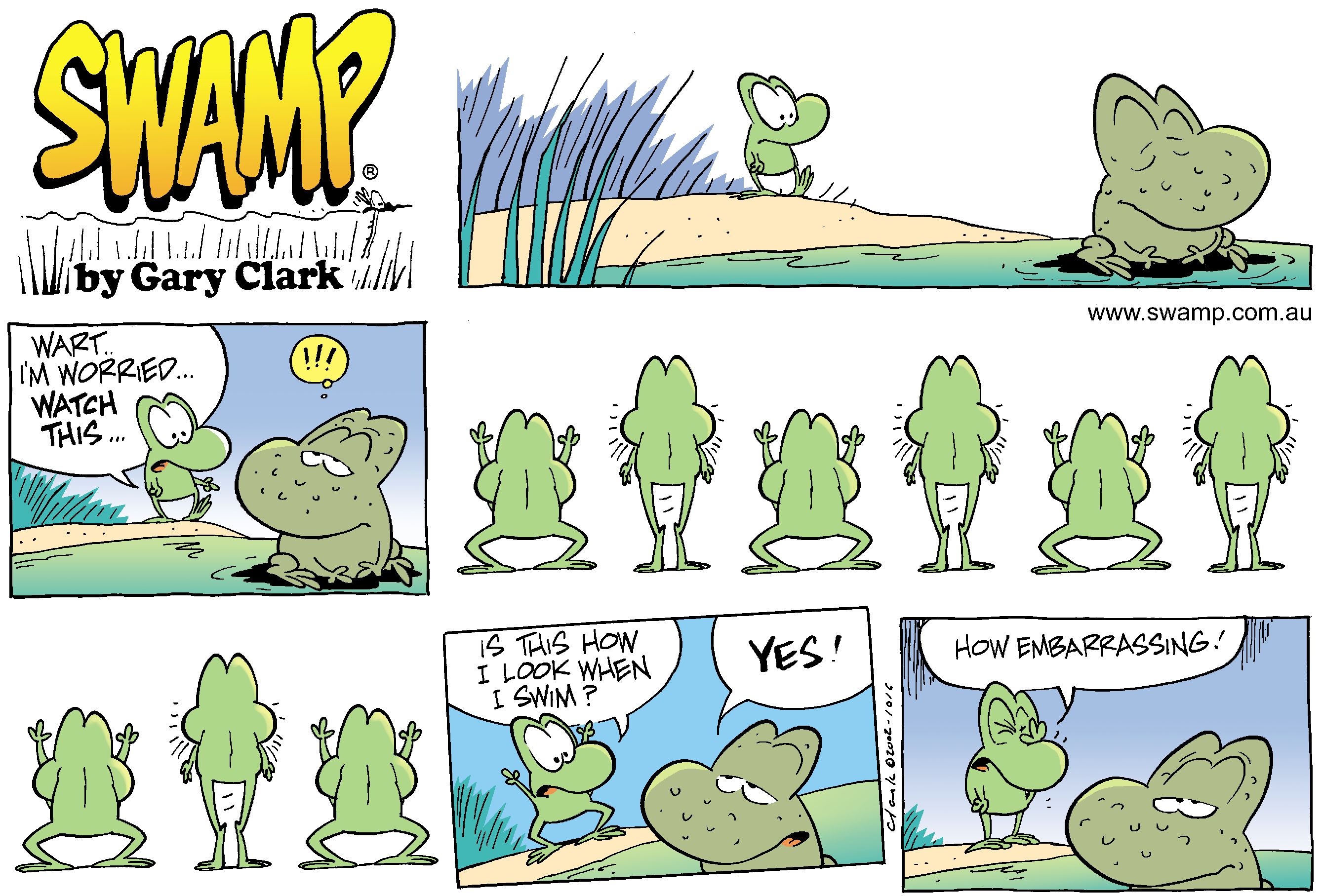 Worried - Swamp Cartoons