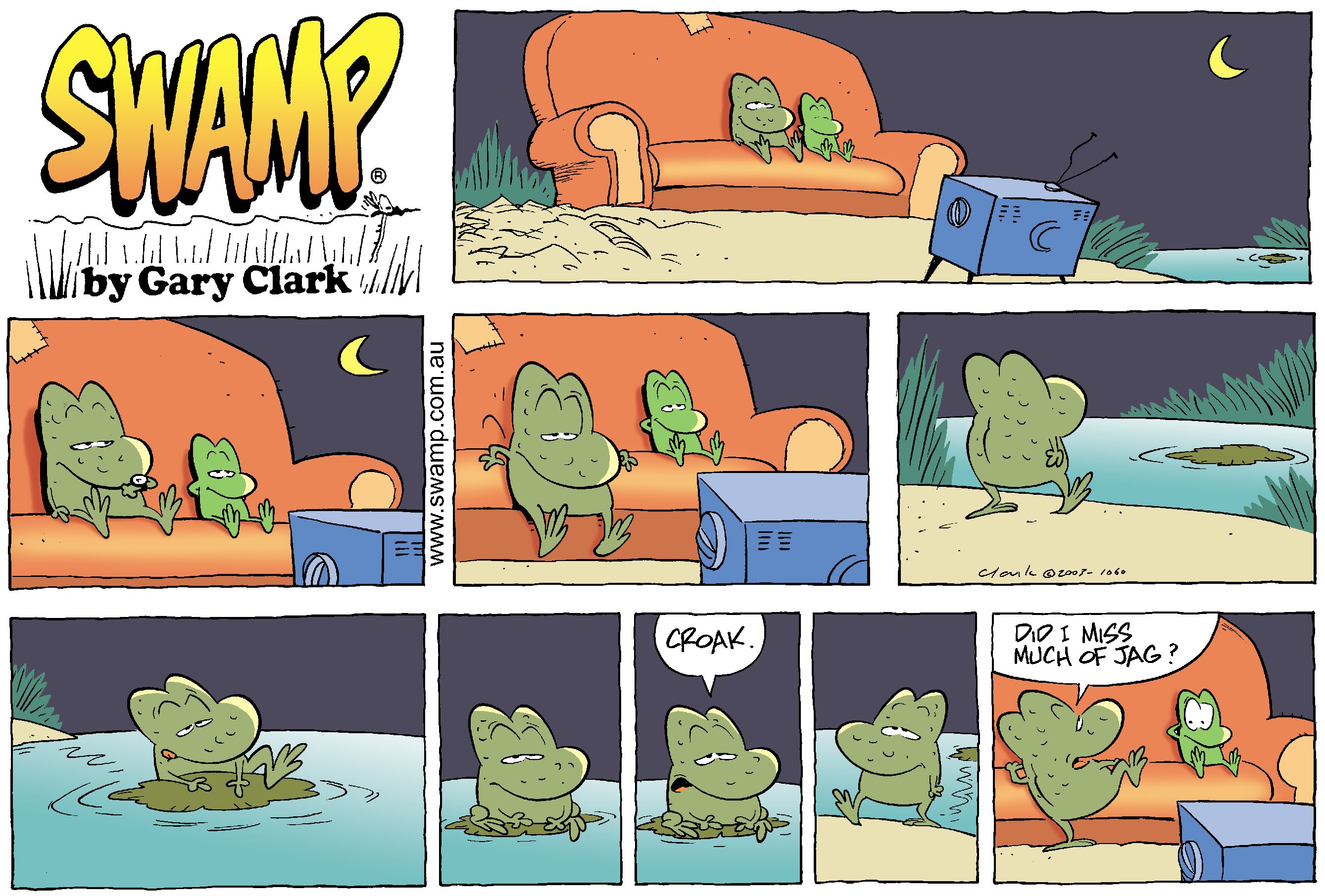 Frog Duties - Swamp Cartoons