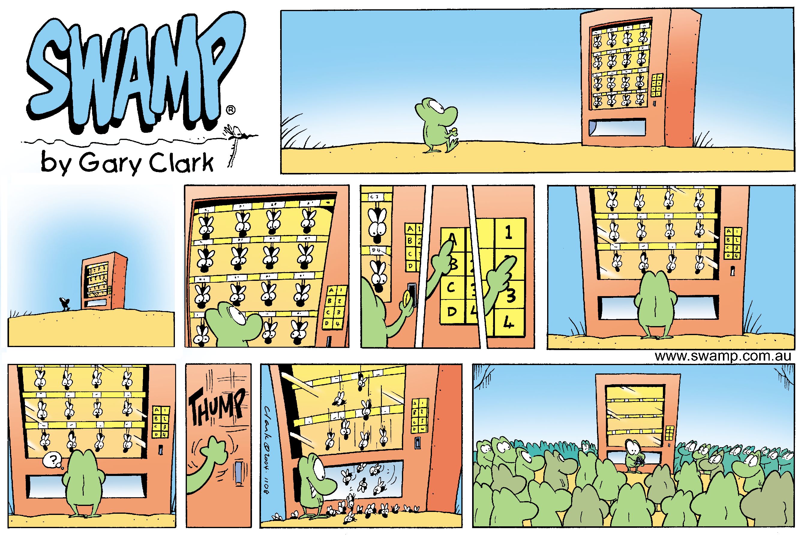 Vending machine 2 - Swamp Cartoons