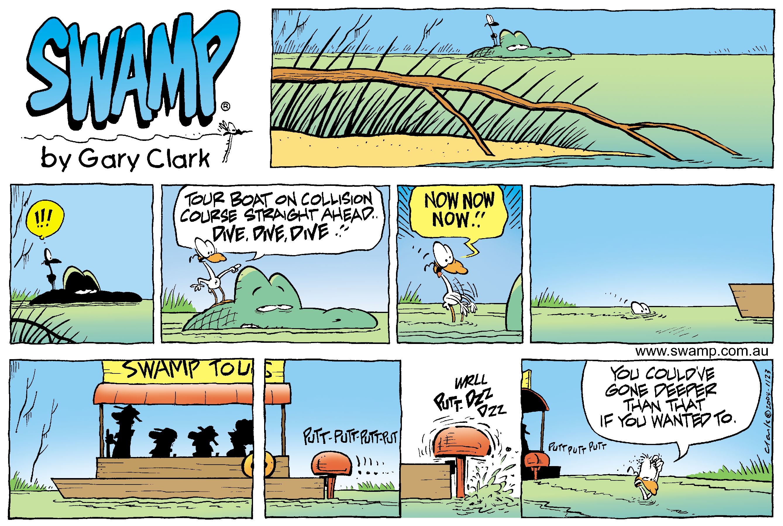 The Dodge Attempt - Swamp Cartoons