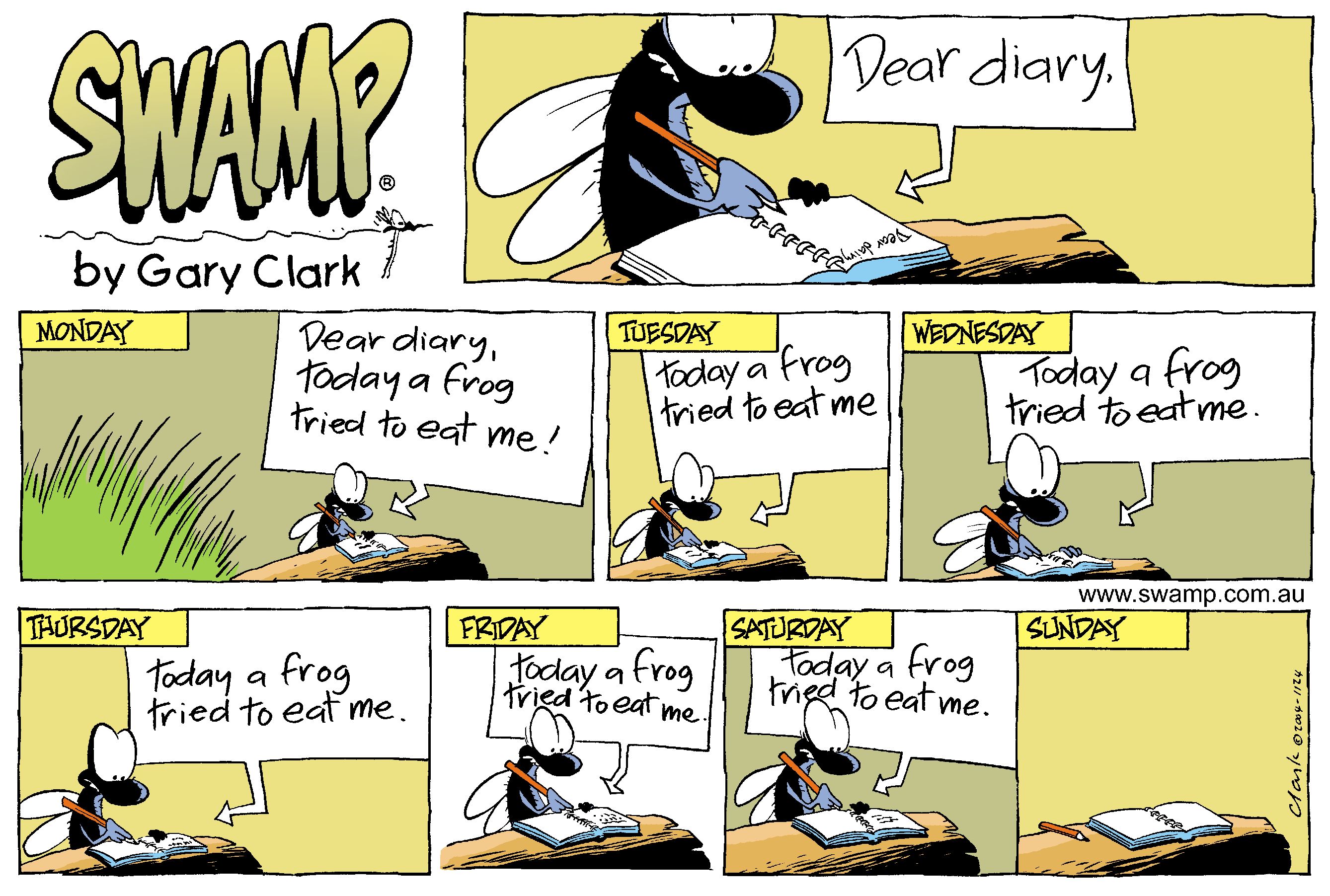 Dear Diary - Swamp Cartoons