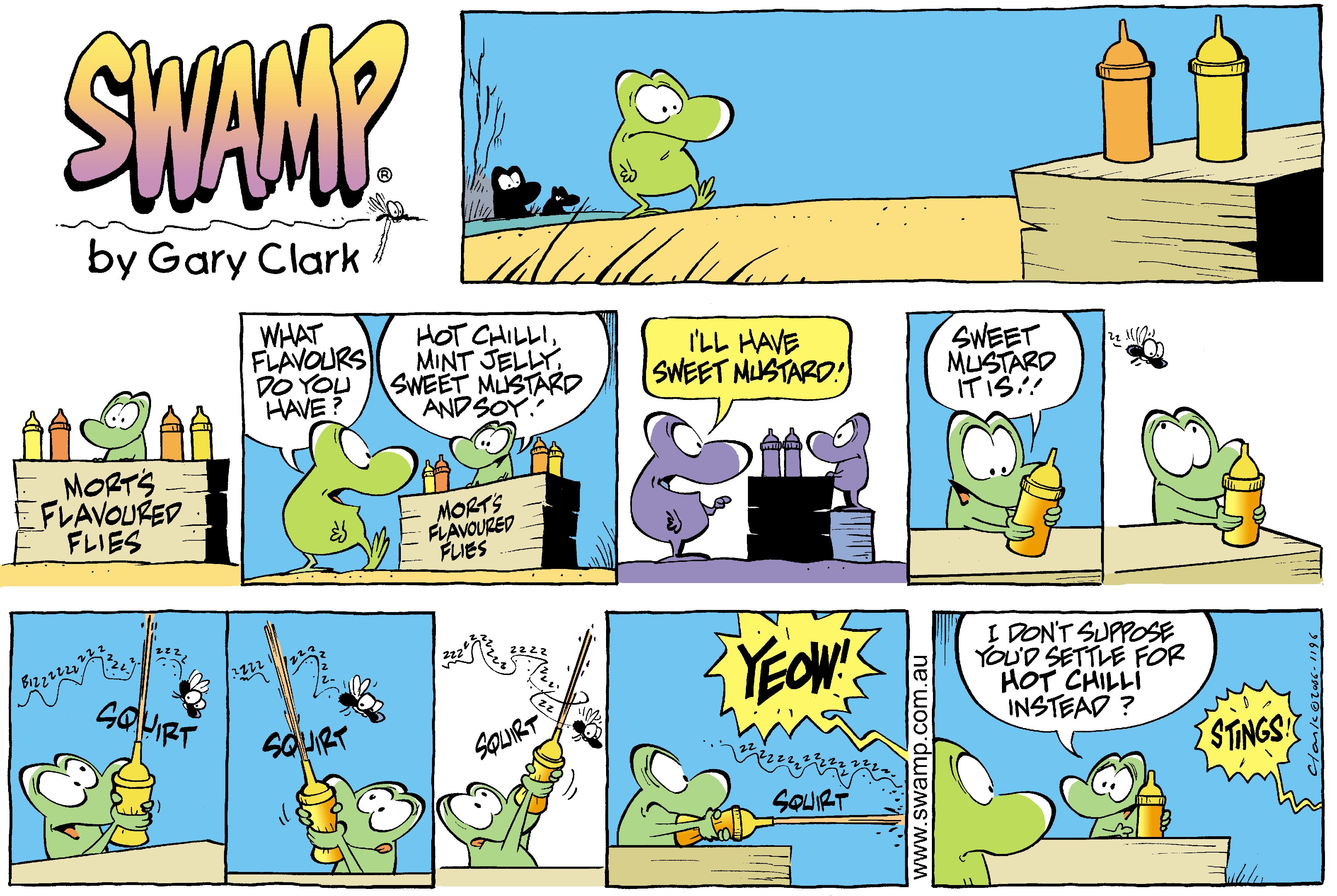 Mustard madness - Swamp Cartoons