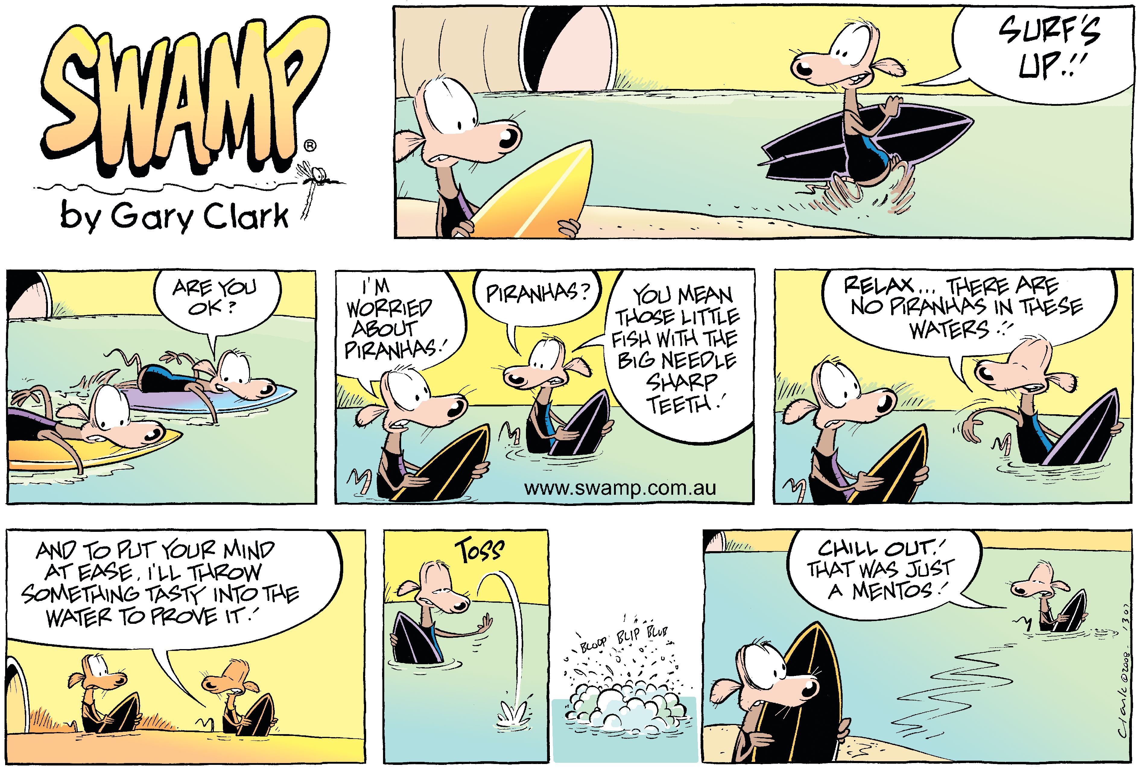 Sludge is up!!! - Swamp Cartoons