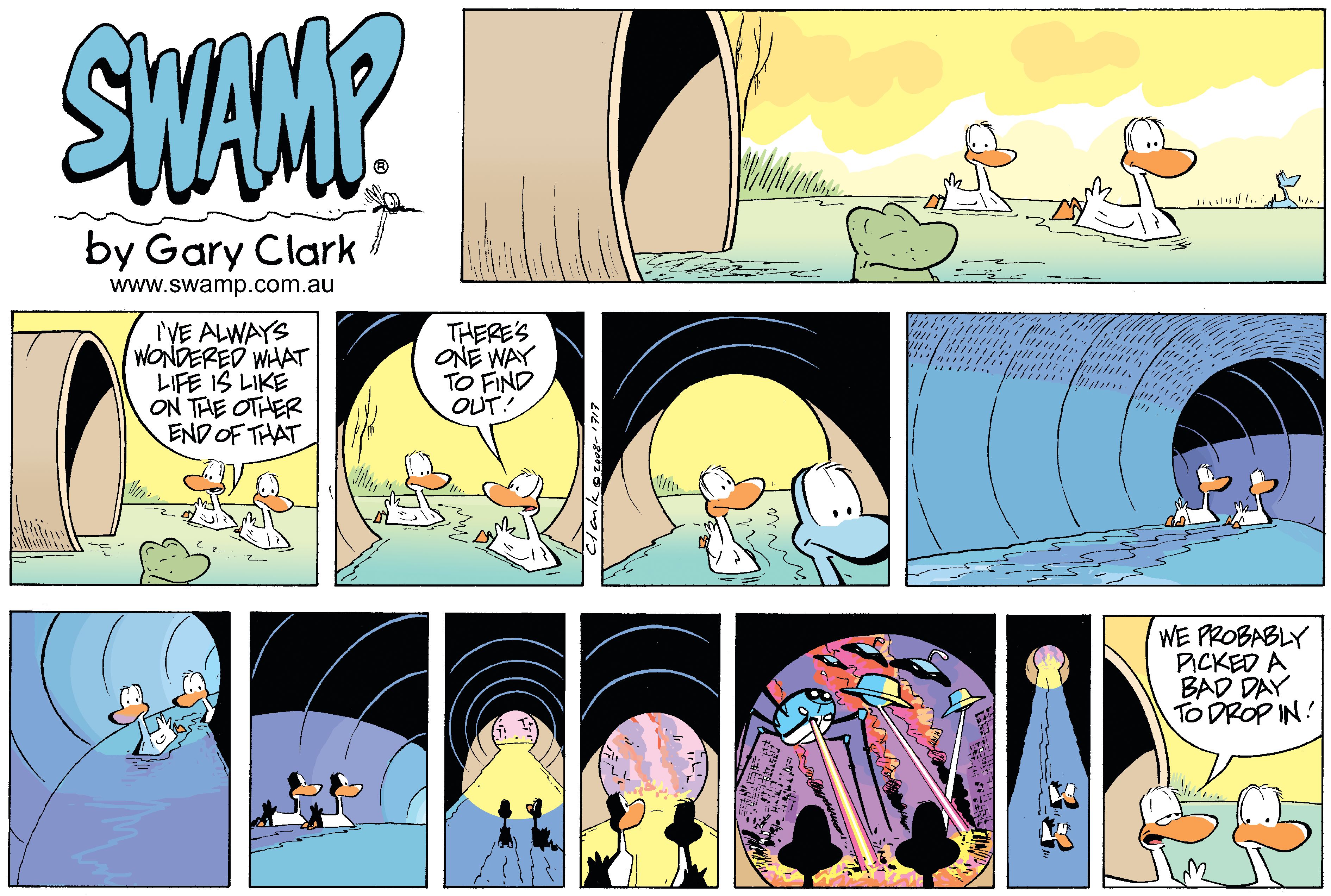 The Other Side - Swamp Cartoons